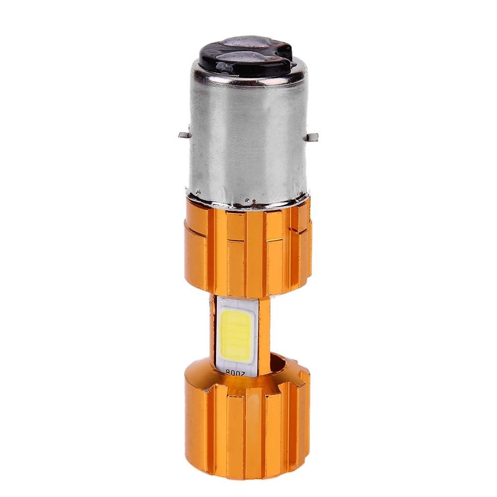 หลอดไฟหน้า รถจักรยานยนต์ DC 12V H6 BA20D 30W COB LED 1 คู่ - countless ...