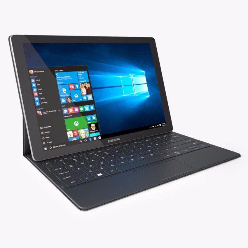 Samsung Galaxy TabPro S 12" 128GB SM-W700 Win 10 Tablet (Black ...