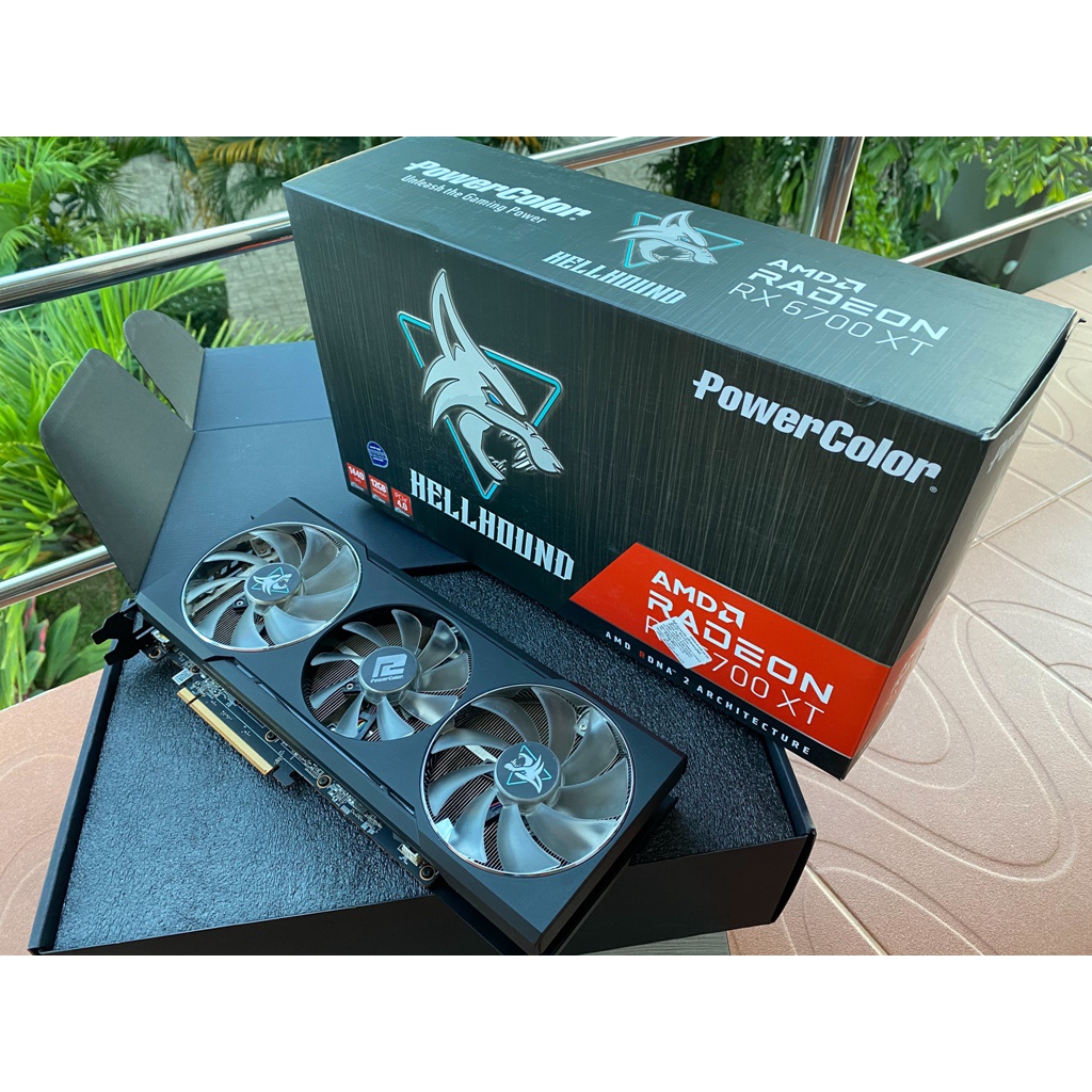 Powercolor Radeon RX 6700XT 12GB Hell Hound GDDR6 - maxza6111 - ThaiPick
