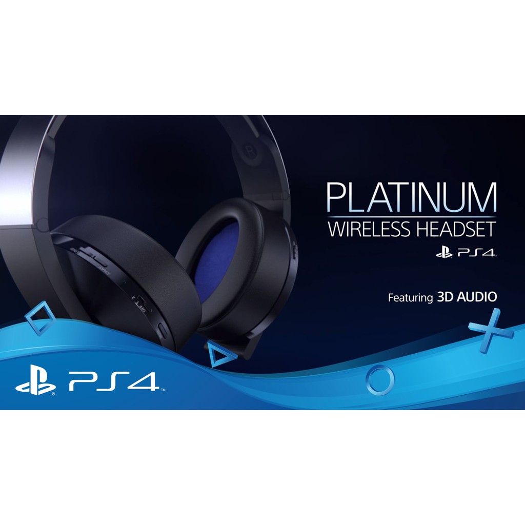 [ผ่อน 0% 10เดือน] PS4 PLATINUM WIRELESS HEADSET - isquaresoftgame ...
