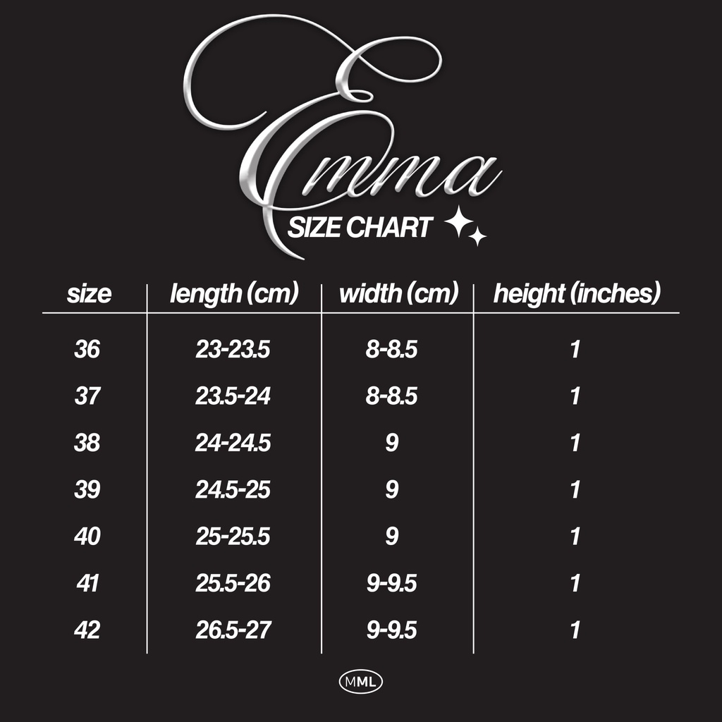 (ลด 40 Code MARSH922 ) EMMA ส้นสูงกลม 1 นิ้ว - marshmellow.shoes. - ThaiPick