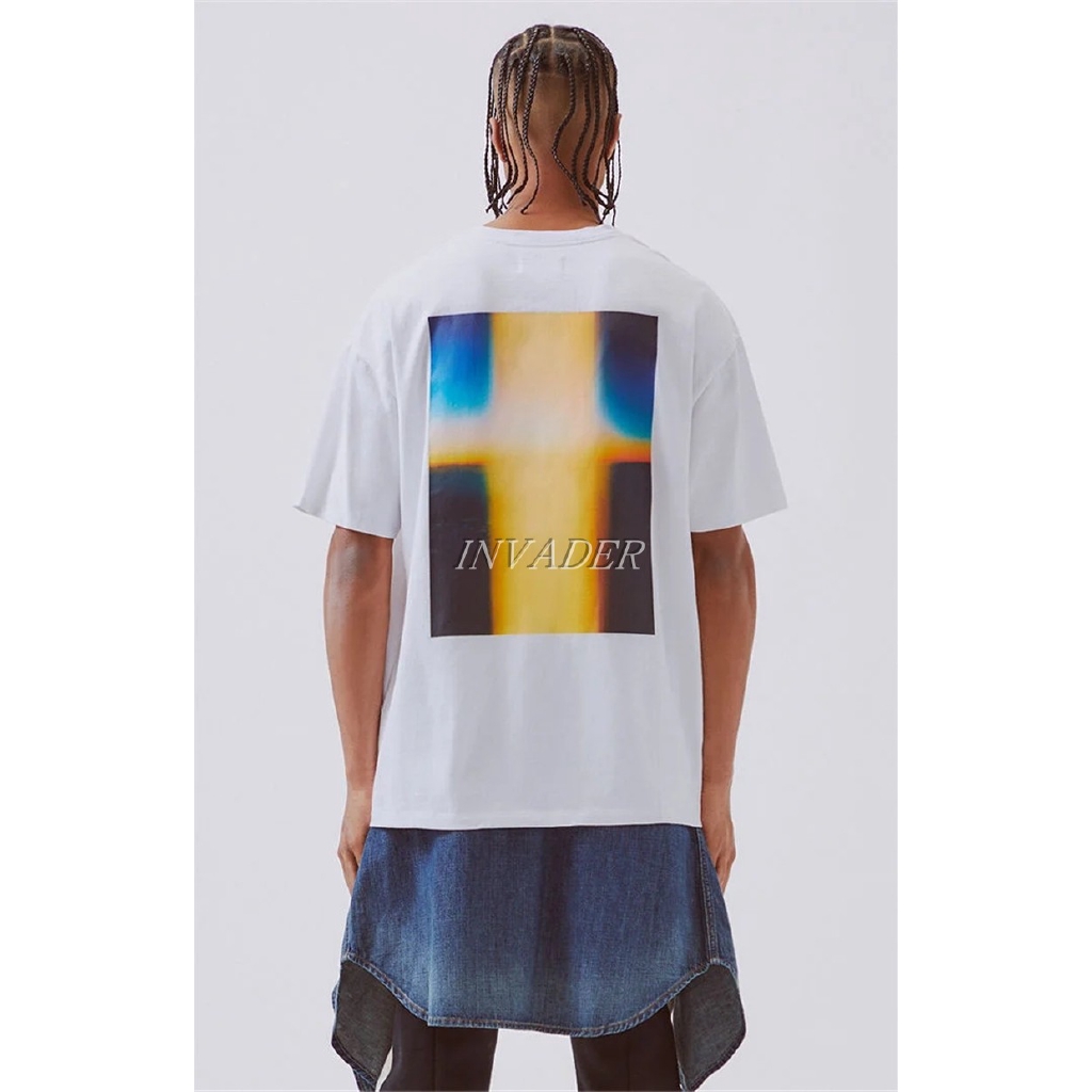 FEAR OF GOD FOG ESSENTIALS TEE เสื้อยืดแขนสั้นพิมพ์ลายแคลิฟอร์เนีย ...