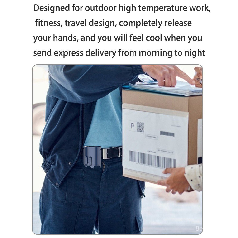 eTxD 4 In 1 USB Charging Portable Outdoor Cooling Fan Mobile Mini Waist ...