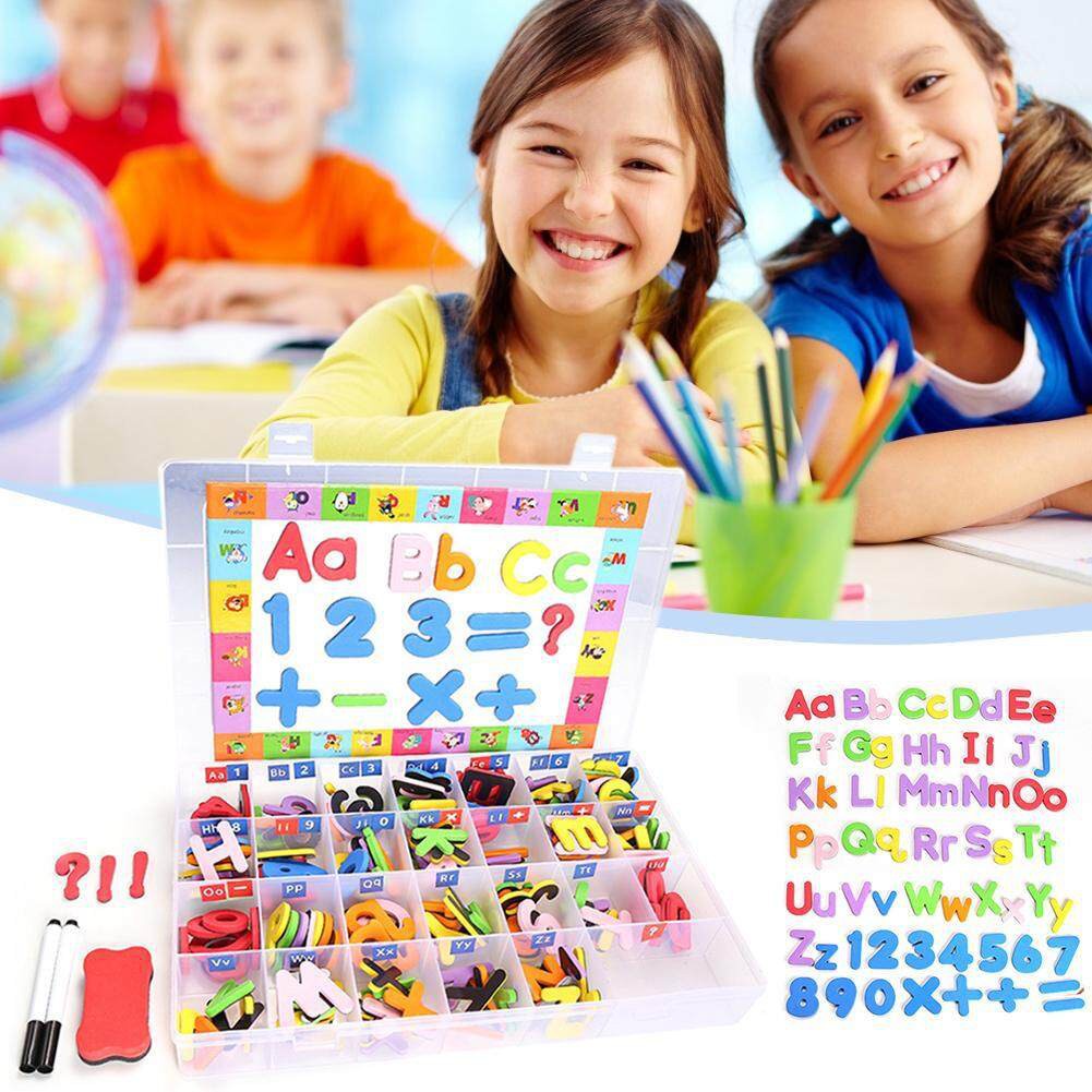 Classroom Magnetic Letters Kit Double-Side Magnet Board Alphabet ...