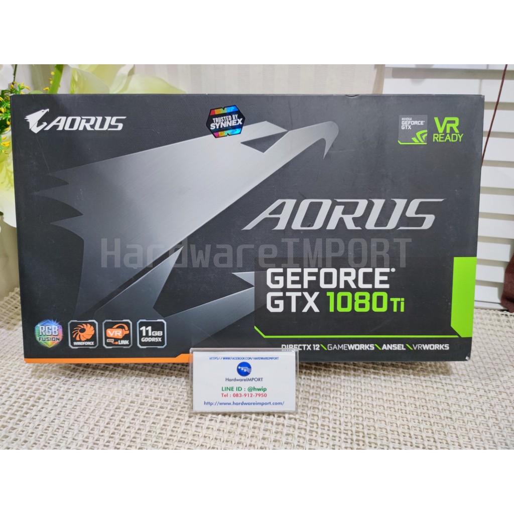 GTX 1080Ti 11GB AORUS RGB การ์ดจอเล่นเกมส์ | Shopee Thailand