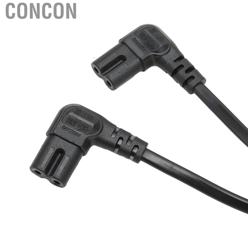 Concon Iec320 C8 To Dual C7 Cord Male Female 1 In 2 Out Ac Power