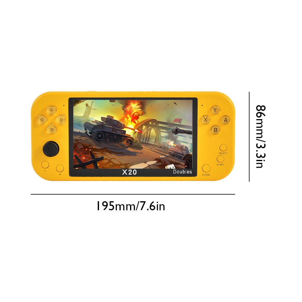 เครื่องเล่นเกม Nintendo：7 inch large screen handheld game console mini ...