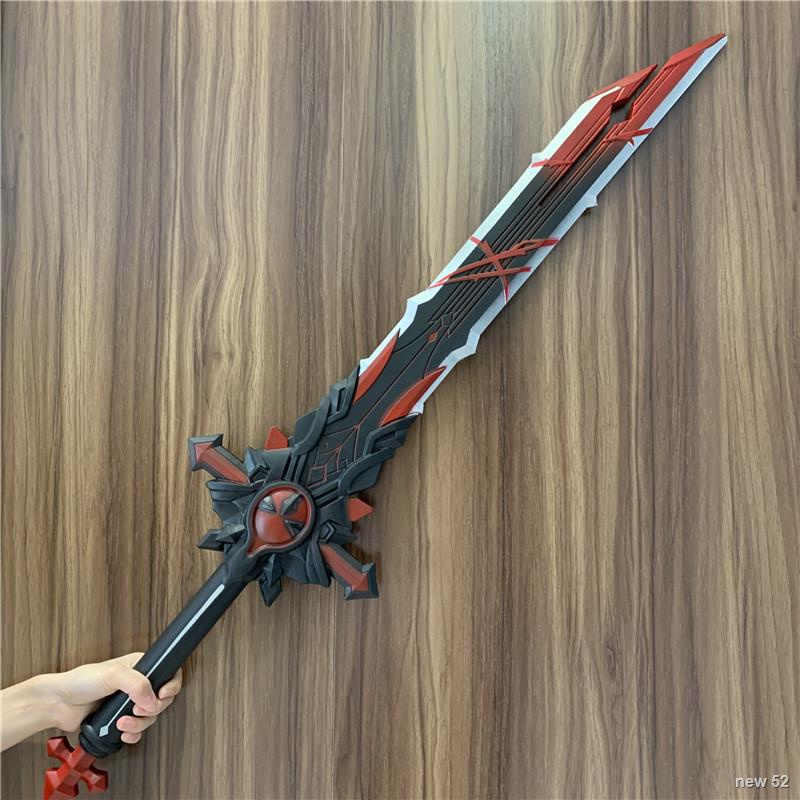 ดาบ Diluc Ragnvindr Sword The End Of The Wolf Sword Game Genshin Impact ...