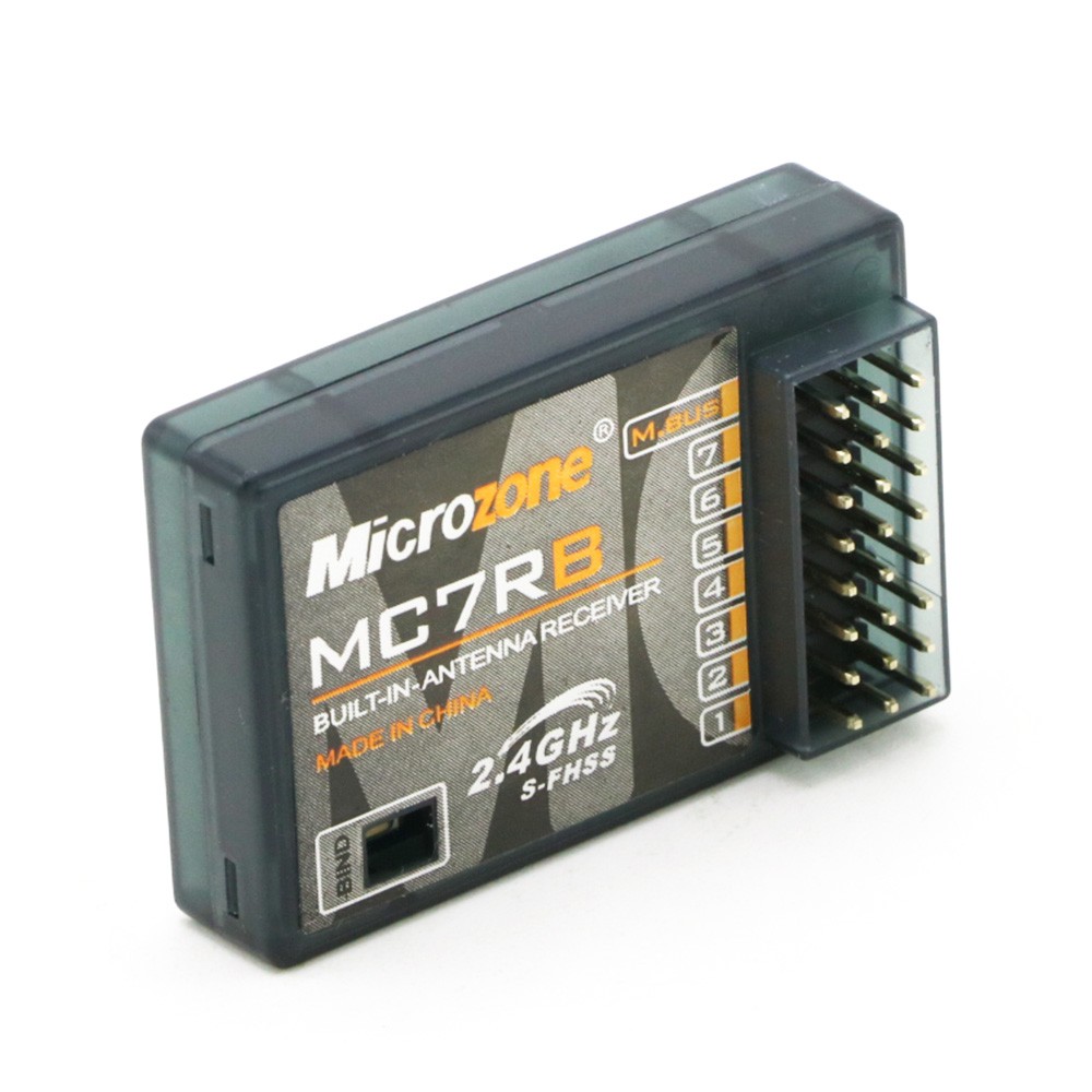 MicroZone MC7RB MC6RE MIni Receiver 6CH for MicroZone MC6C 2.4G 6CH ...