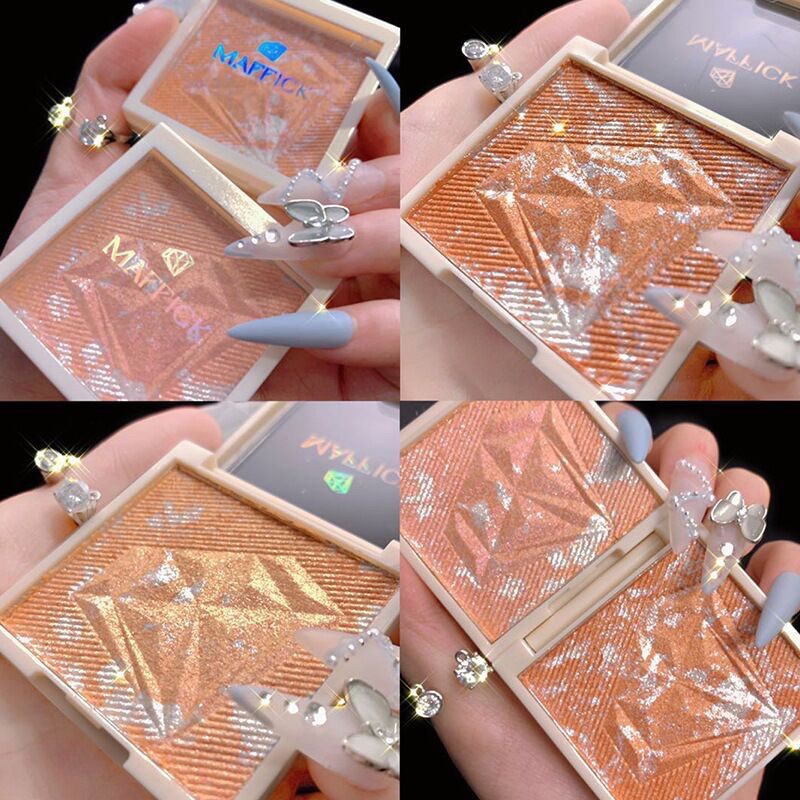 mf071(ใหม่/แท้) ไฮไลท์หน้าฉ่ำวาว ประกายชิมเมอร์ เนื้อละเอียด สีสวย ติด ...