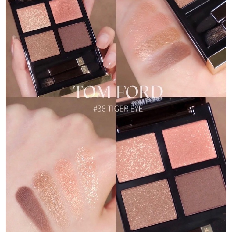 Tom ford eyecolor quad eyeshadow palette สี 36 Tiger Eye - shopsbychom ...