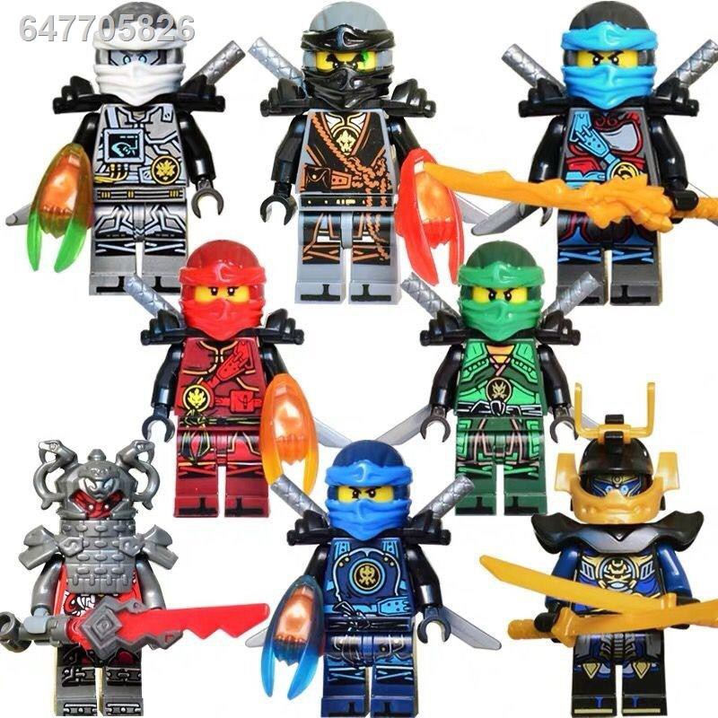 【ของเล่น】 Lego Phantom Ninja minifigure ตุ๊กตา Time Blade Time and ...