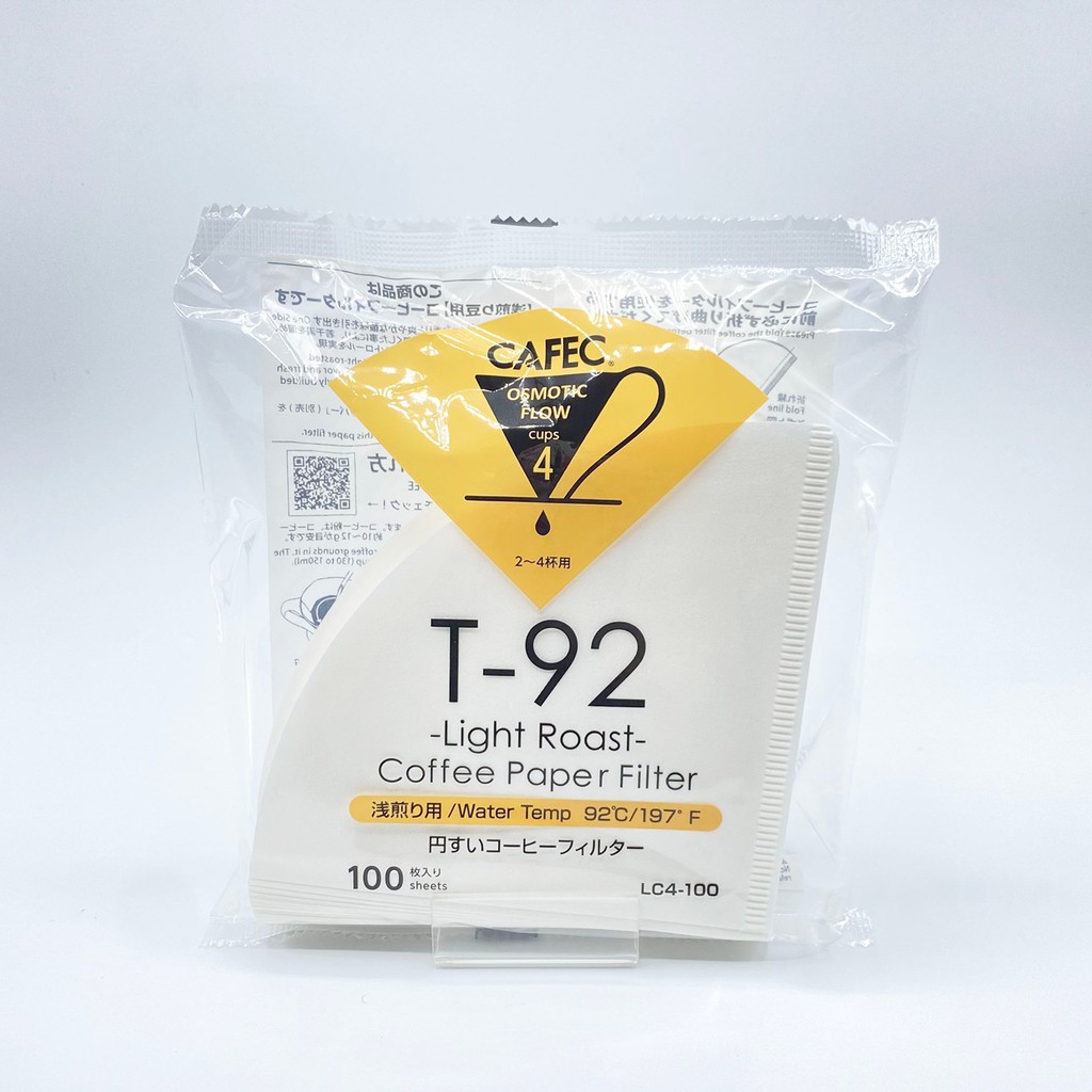 CAFEC T-92 Coffee Paper Filter (2-4 Cups) - roastrunner - ThaiPick