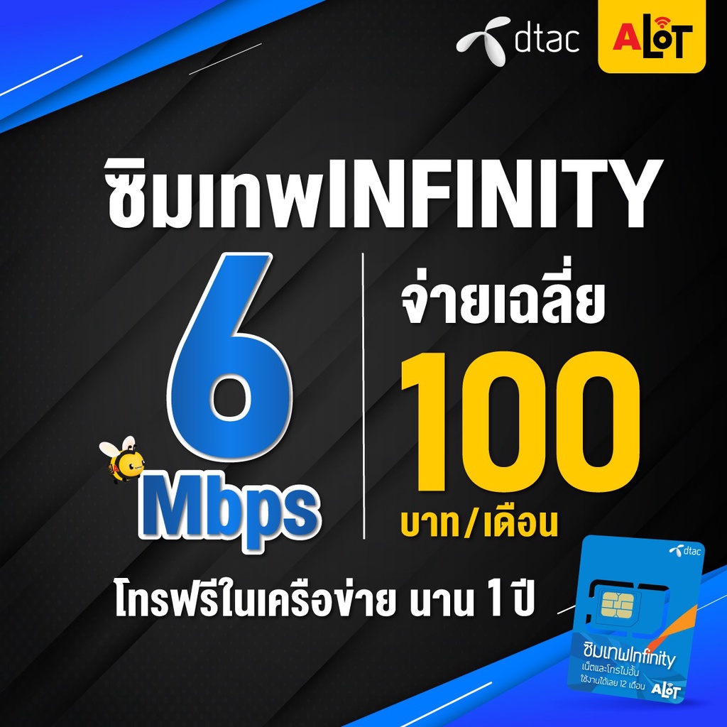 ซิมเน็ตไม่อั้น infinity เลือกเบอร์ได้ Set2 ซิมเน็ต 6เม็ก ไม่อั้น ซิมเน็ต6Mbps ไม่อั้น ไม่ลดสปีด ...