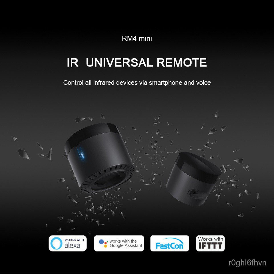 BxGT Broadlink RM4 Mini Universal Infrared Remote - r0ghl6fhvn - ThaiPick