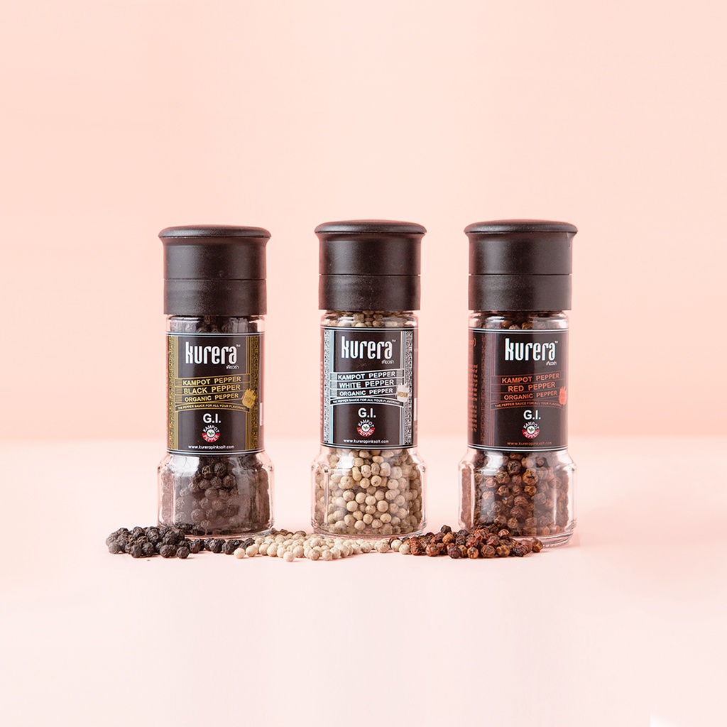 พริกไทยกัมปอตแท้ 100% ตราเคียวร่า - Kurera Thai | Shopee Thailand