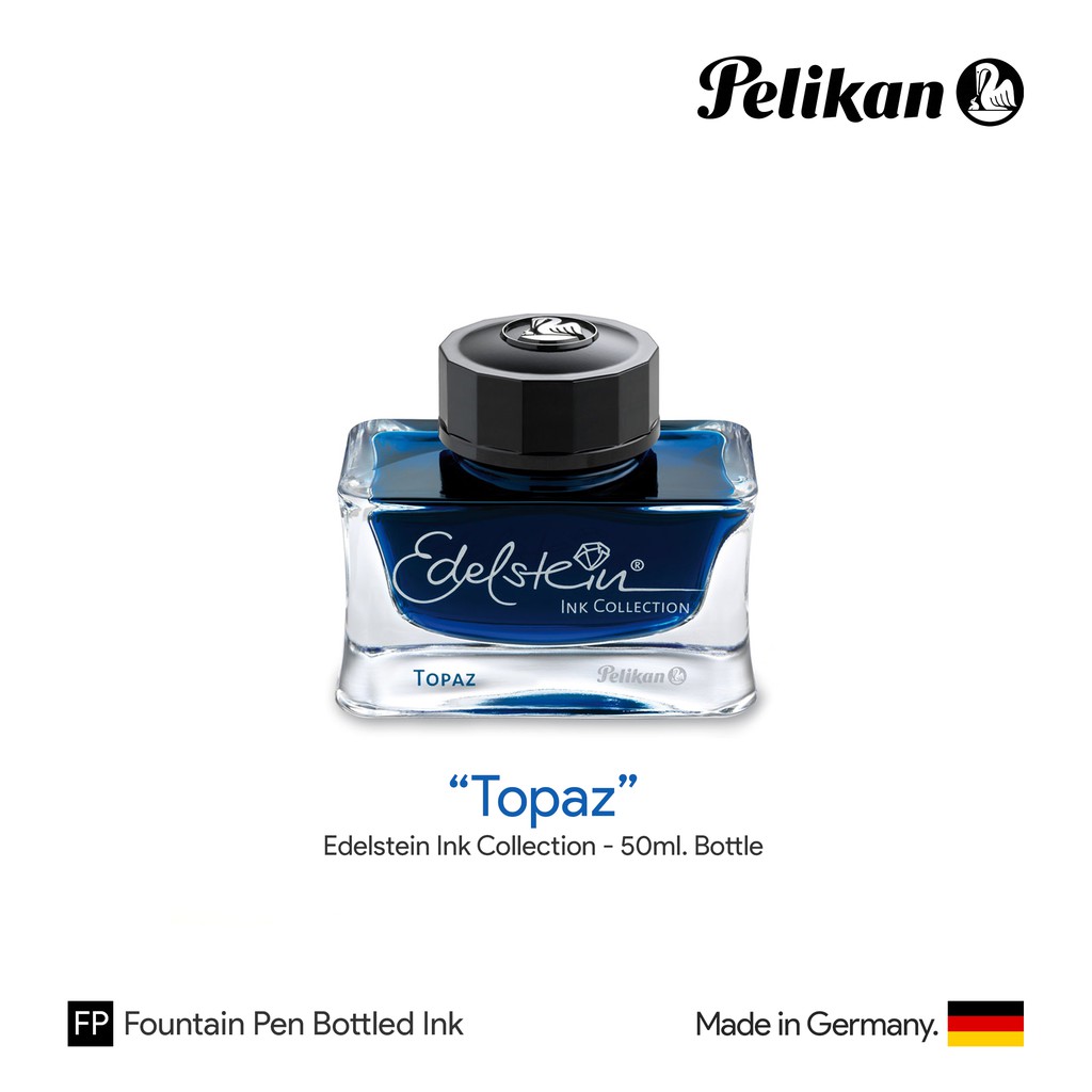 Pelikan Edelstein Ink Topaz 50ml Bottle - หมึกปากกาหมึกซึม อีเดลสไตน์ ...