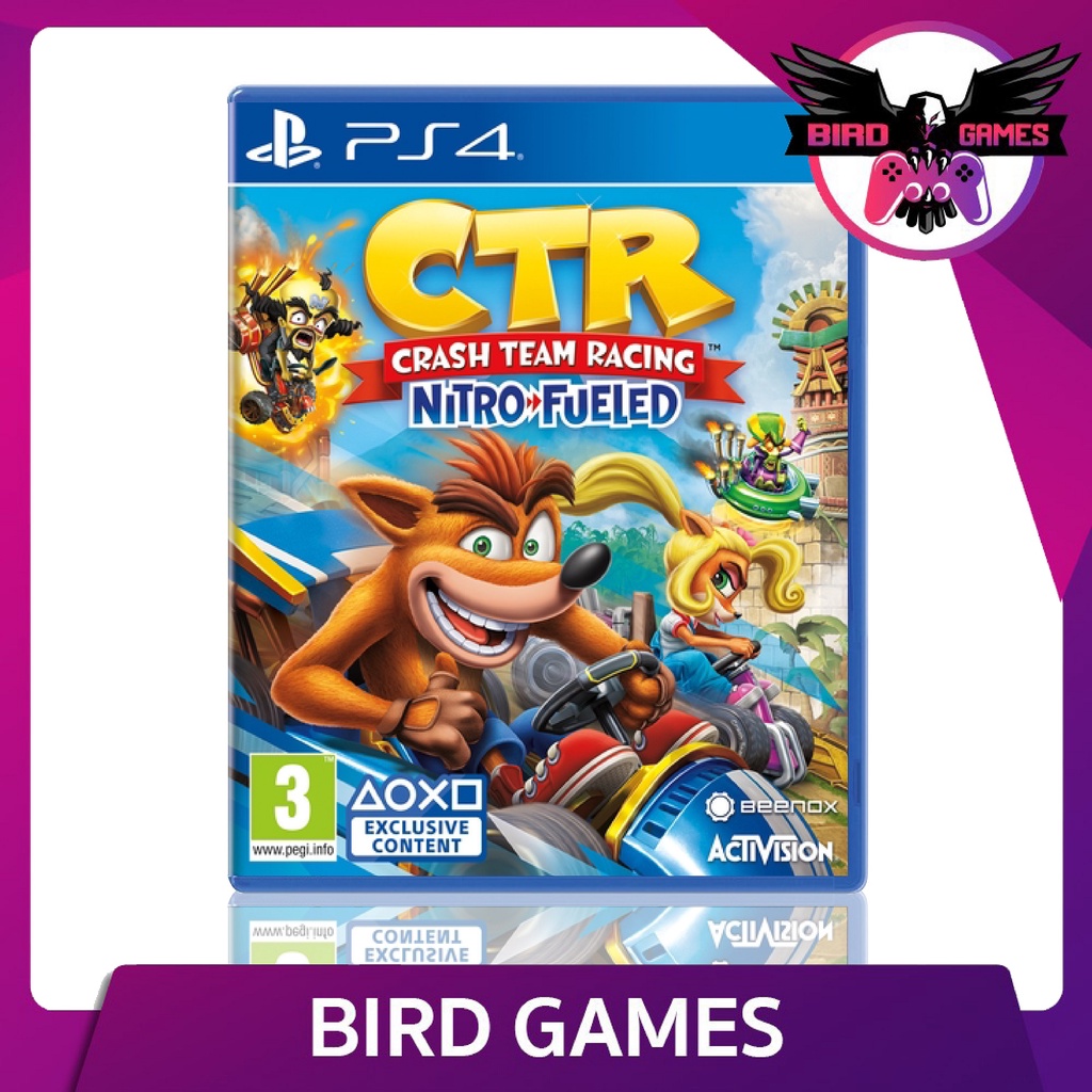 PS4 Crash Team Racing Nitro Fueled แผ่นแท้ มือ1 ctr - birdgames - ThaiPick