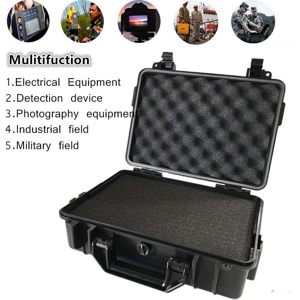 Shockproof Camera Safety Box ABS Sealed Waterproof Hard Boxes Equipment ...