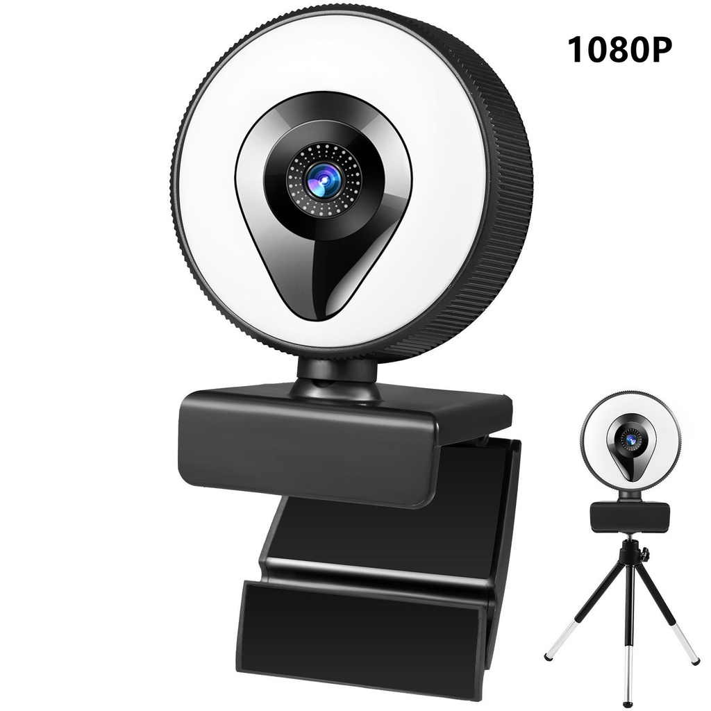 B4K Beauty Auto Focus Camera With Mic 2K HD Touch USB Live 1080P Webcam ...