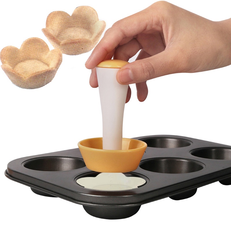 เบเกอรี่เครื่องมือlastic astry Tamer Tart Shell Molds Tart Cutter ...