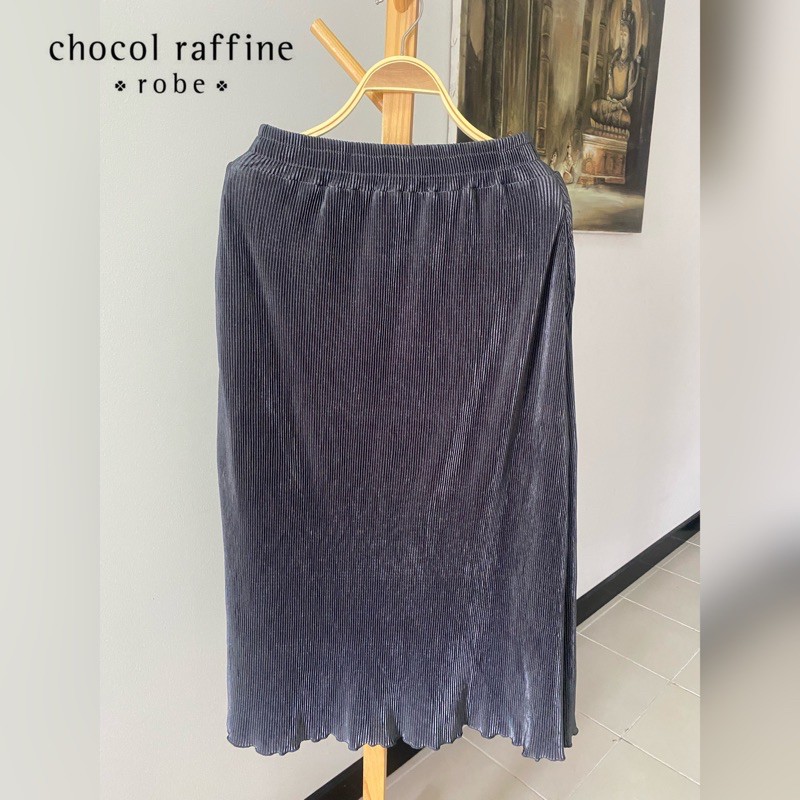 Chocol raffine ★ กระโปรงพลีท มีซับใน มีกระเป๋า ซ้าย-ขวา | Shopee Thailand