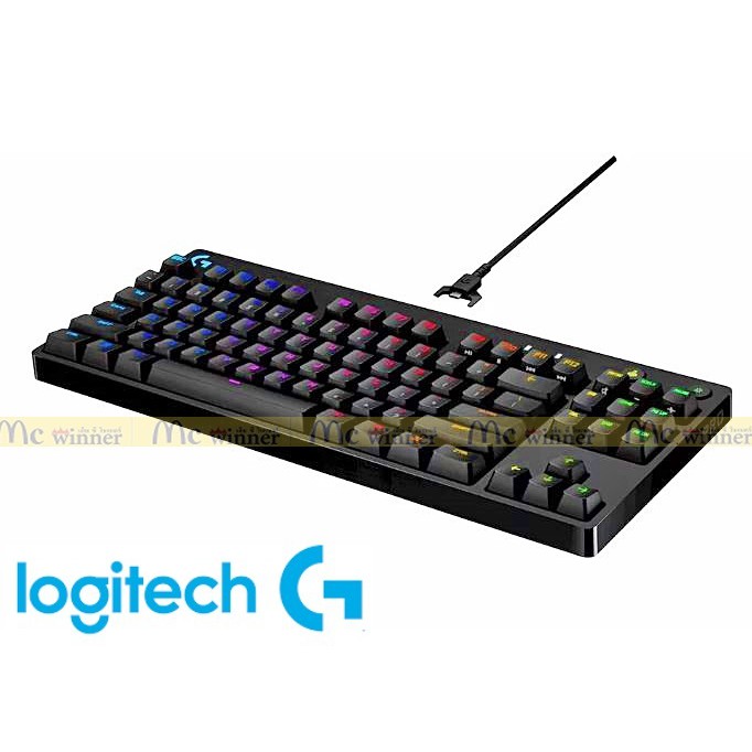 Logitech G Pro X Gaming Keyboard with GX BLUE CLICKY - Eng keycap and ...