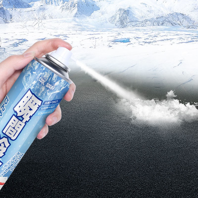 cooling spray, Rapid cooling agent, มายากลฝึกทหาร, สารทำความเย็นอย่าง ...