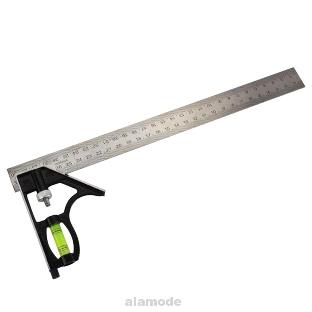 300mm 12inch high impact engineers combination square protractor ...