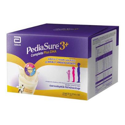 PEDIASURE 3 COMPLETE PLUS DHA พีเดียชัวร์3 คอมพลีท พลัส ดีเอชเอ กลิ่นวา ...