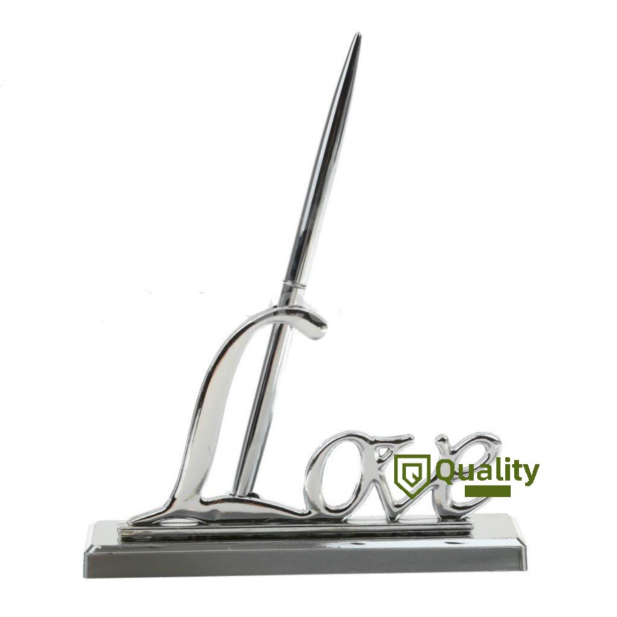 JTH Book Wedding Reception Party Silver Guest Book Signing Pen with ...