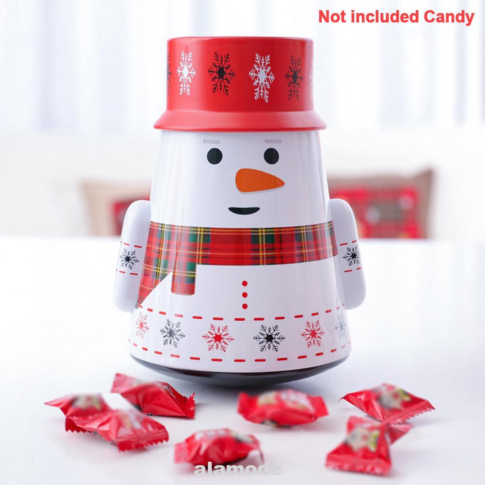 Tinplate Santa Claus Snowman Christmas Decoration Cute Cartoon Kids ...