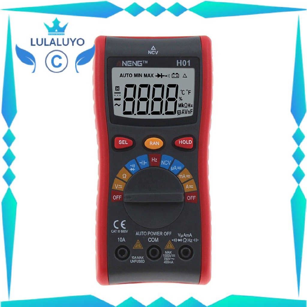 MC Mini Multimeter Digital Multimeter Auto Range Tester Multimeter“In ...