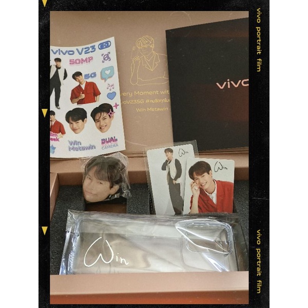 Special Gift Set Win Metawin (วิน เมธวิน) เคสมือถือ Vivo v23 5g ไบร์ท ...