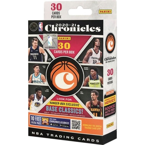 Ready Stock Panini 2020-2021 NBA Chronicles Hanger Box (30 Cards ...