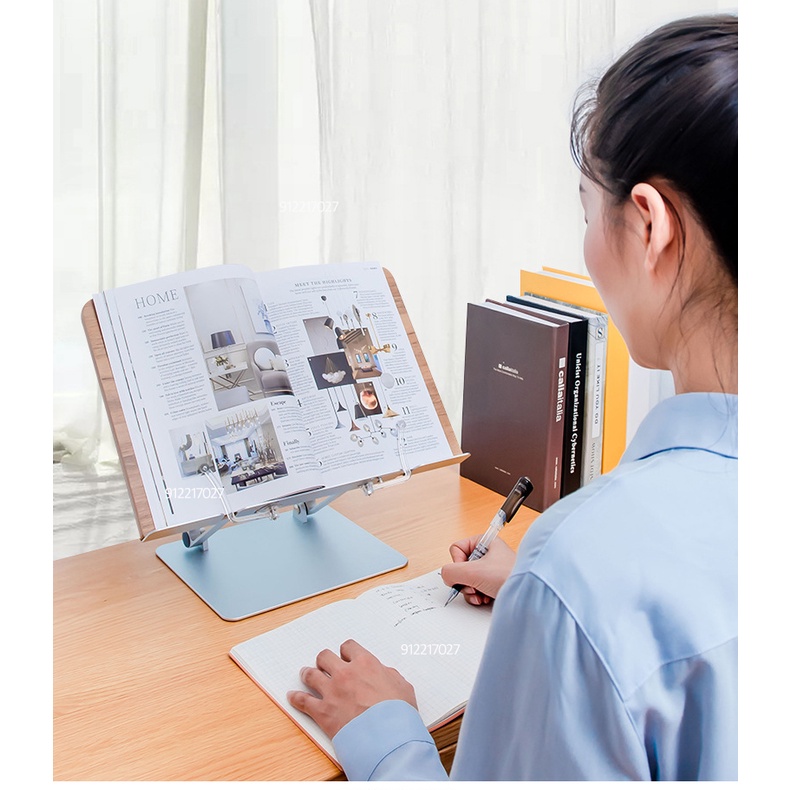 AP-2DW aluminum Reading book Rack Desktop Office Notebook Tray Book ...