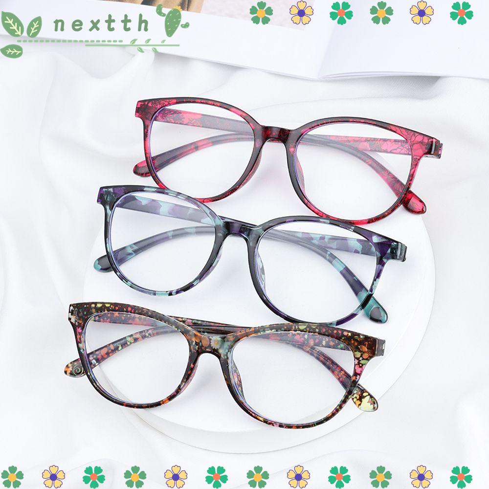 Nextshop ผู้หญิง ป้องกันแสงสีฟ้า แว่นตา สบาย แว่นตาอ่านหนังสือ แบบพกพา ...