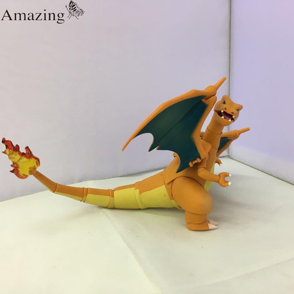 High Quality&ฟิกเกอร์ Pokemon Charizard S.H . Figuarts SHF tamashi ...