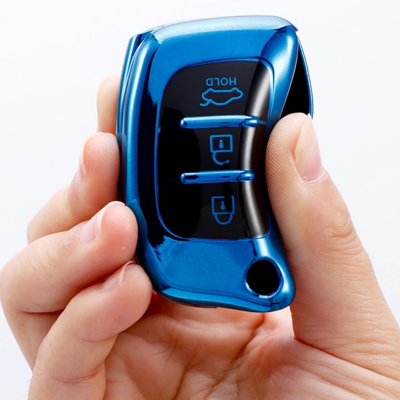 TPU Car Folding Key Case Cover Keychain for Hyundai I10 I20 Ix25 Ix35 ...