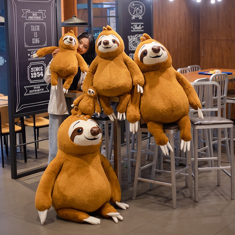 000 คน35 100CM Korea TV Backstreet Rookie Simulation Stuffed Sloth Toy ...