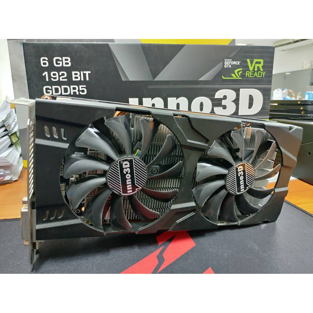 INNO3D GTX 1060 TWIN X2 6GB DDR5 192BIT | Shopee Thailand