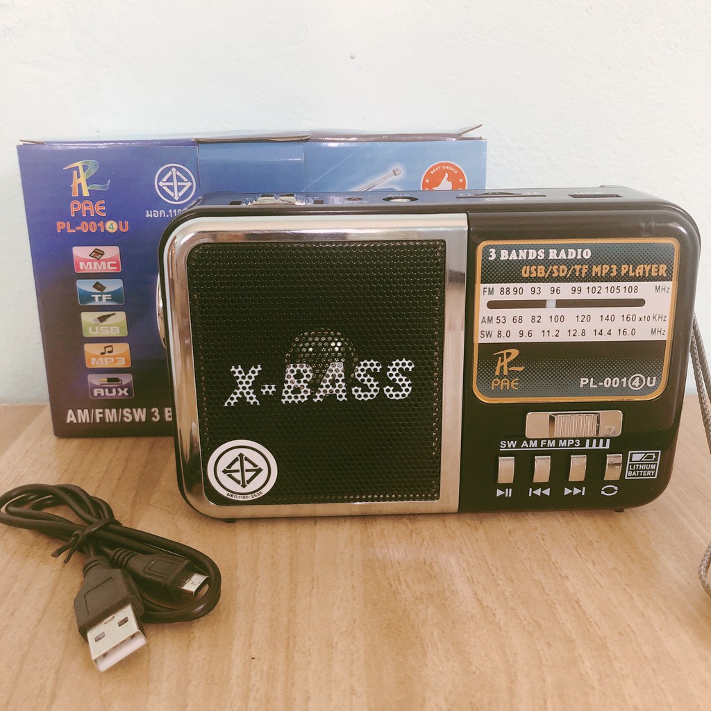 ข้อเสนอพิเศษ PAE วิทยุ AM/FM PAE-0014U รุ่น PL-0014U วิทยุขนาดพกพา ...