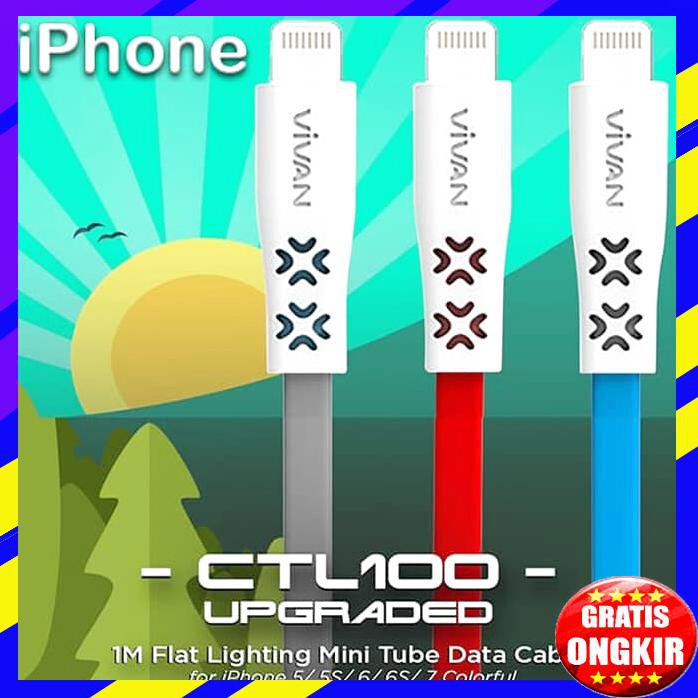 Vivan Ctl 100 สายเคเบิ้ลข้อมูลสําหรับ Iphone Ios - sigitrianycovh.th ...