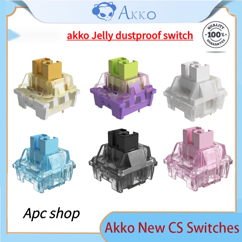 Akko CS Switches v2 Sponge Switch 3pin Banana Split Switch opener Custom Dustproof for MX ...