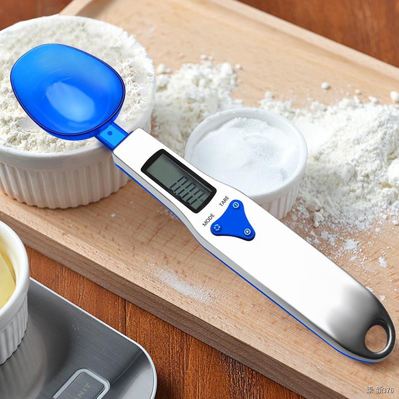 WALFOS 3 PcsSet Kitchen Measuring Spoon Electronic Digital Spoon Scale ...