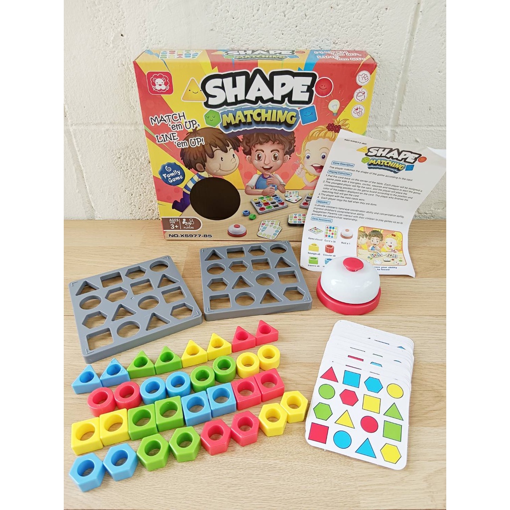 Alicekids Quick Puck puzzle game เกมส์ครอบครัว แข่งเลื่อนสีตามการ์ด ...