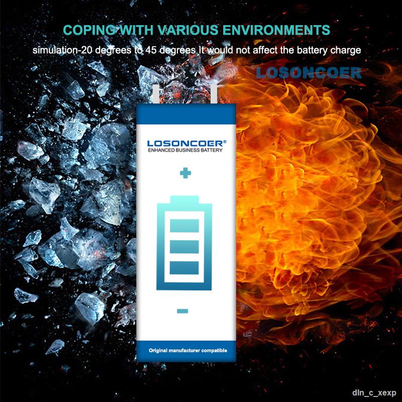 LOSONCOER Battery 3300mAh EN EL3E EN EL3E EN EL3A Digital Camera ...