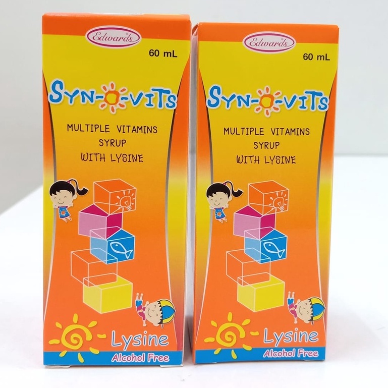 EXP.19072023 น้ำเชื่อม ไซรัป syn o vits syrup - lysine วิตามินเด็ก ...