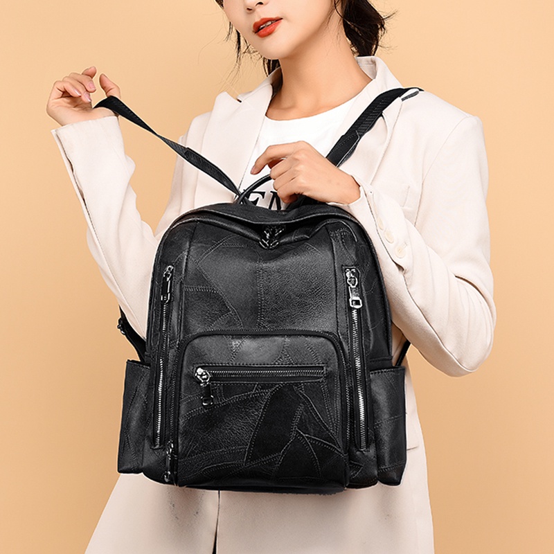 2022 New Brand Designer Backpack Women High Quality Leather Backpacks ...
