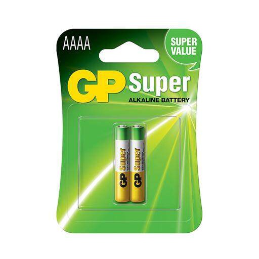 GP Super ALKALINE BATTERY รุ่น 25A-2U2 AAAA 1.5V LR8D425 (GPPCA025A001 ...